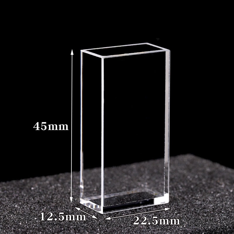 Macro 10mm or 20mm, 7 mL, 4 Windows, Dual Path Length Cuvette, Q4H2010 ...