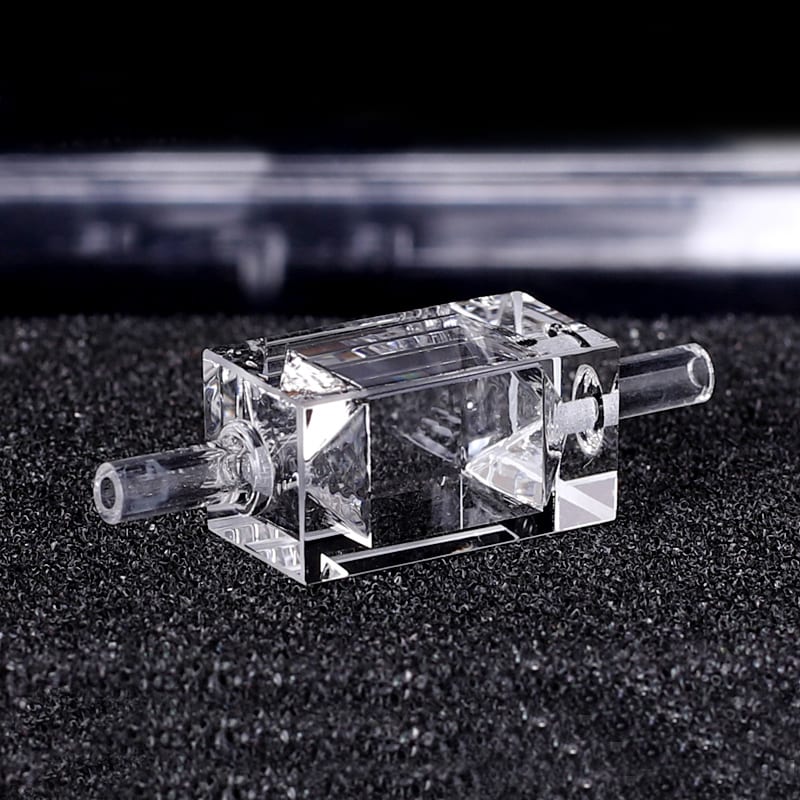 Flow 10mm, 1.5mL, 4 Windows, HTR, Single Channel with Inlet and Outlet ...