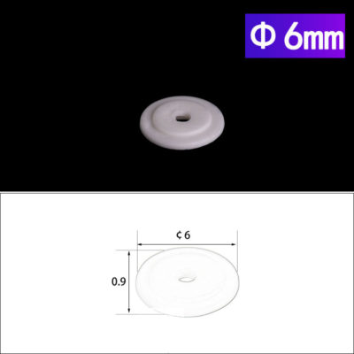 C298, Cylindrical Crucible, φ6mm Cover, φ6x0.9mm, Alumina Crucible For ...