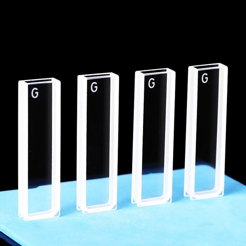 Glass Cuvette, with Lid, 3mm Pathlength, 1.05 mL, CRF / Fused, GCT214-3 ...